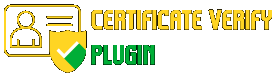 Shop - Student Certificate verification Plugin